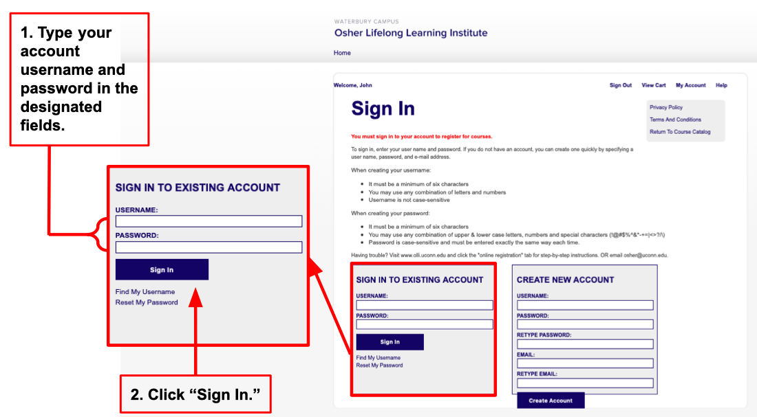 Returning Members | Osher Lifelong Learning Institute